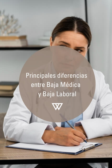 Diferencia entre baja médica y baja laboral en 2025